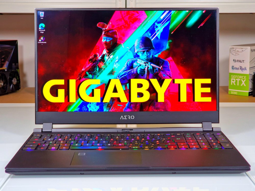 Herní notebook GIGABYTE AERO s 4K OLED displejem jen za 23.299,-