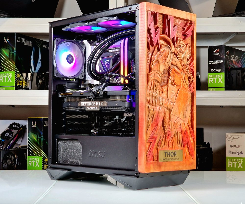 Herné PC compraider THOR - ZÁRUKA 24M | Intel Core i9-12900+vodní ...